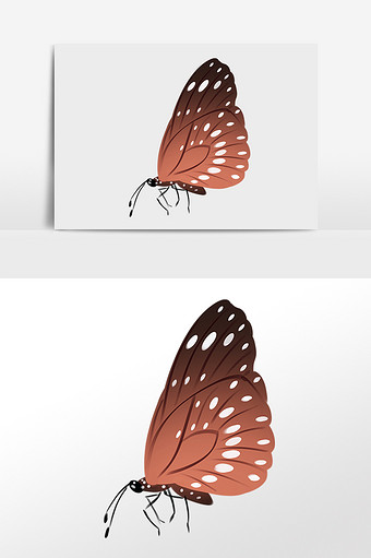 手绘昆虫飞舞彩蝶蝴蝶插画设计元素1024 1540图片素材免费下载 编号1240116 潮点视频