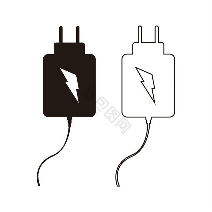 电话无线充电器图标等角电话无线充电器向量png下载 包图网