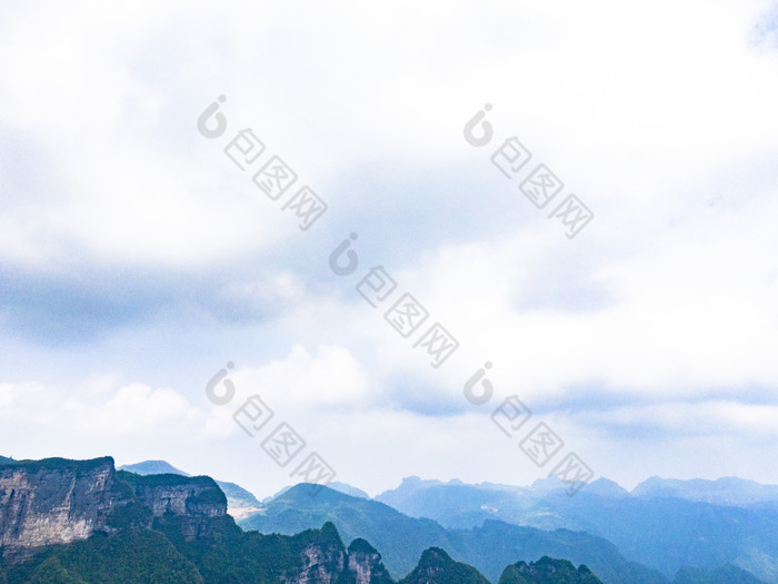 湖南张家界山川悬崖峭壁山谷图片-包图网企业站
