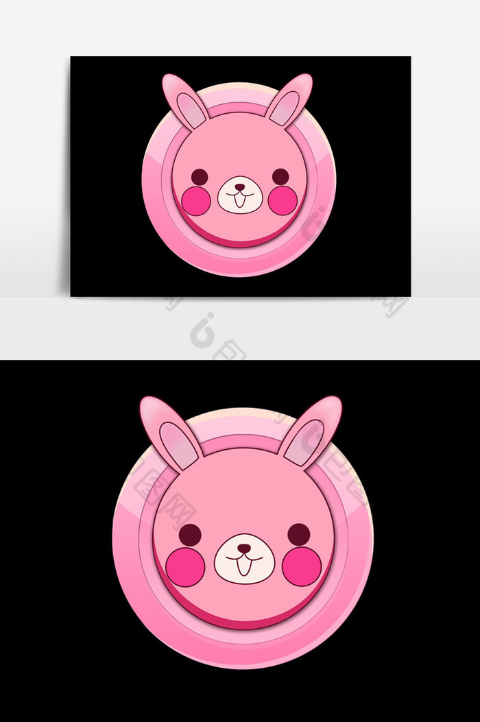 兔子图标png下载-包图网