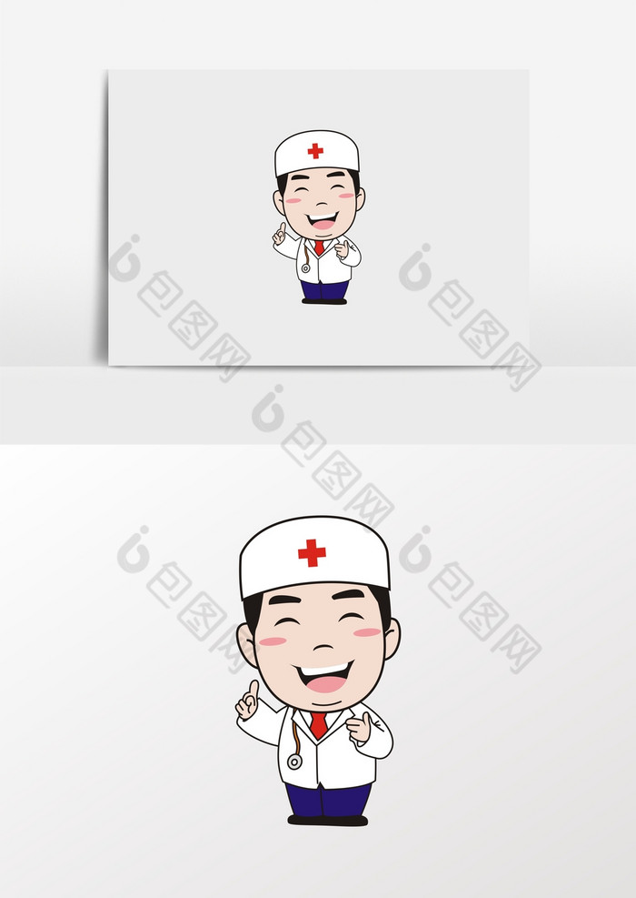 医生专科主任主治医师形像png下载-包图网