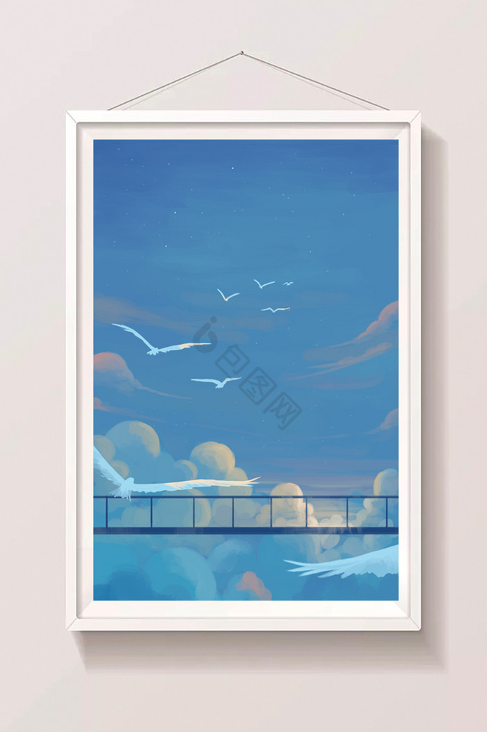 竖版插画-竖版插画图片-包图网