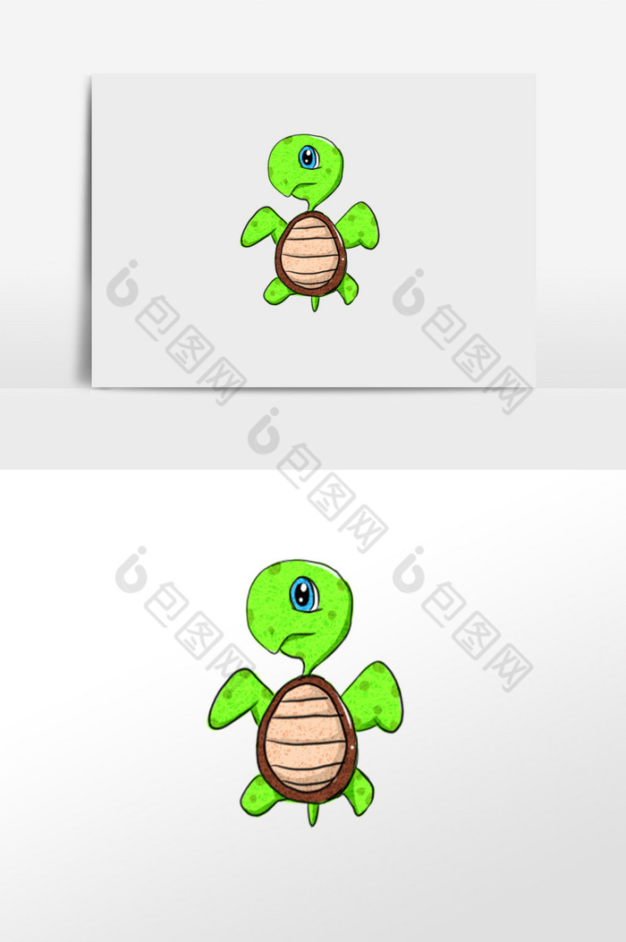 乌龟插画图片-包图网