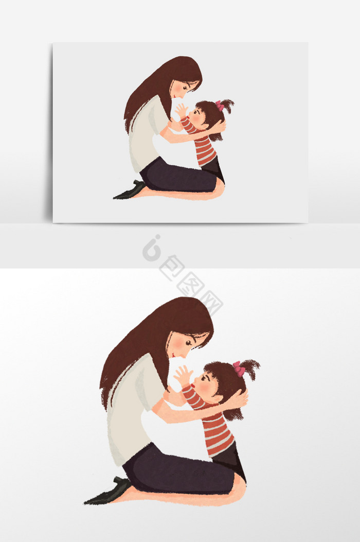 亲子卡通图片-亲子卡通素材免费下载-包图网