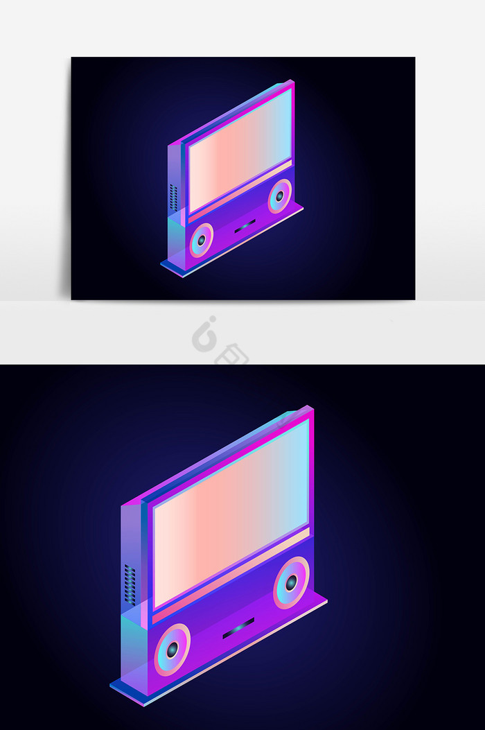 电视机设计图片_正版电视机设计素材下载-包图网