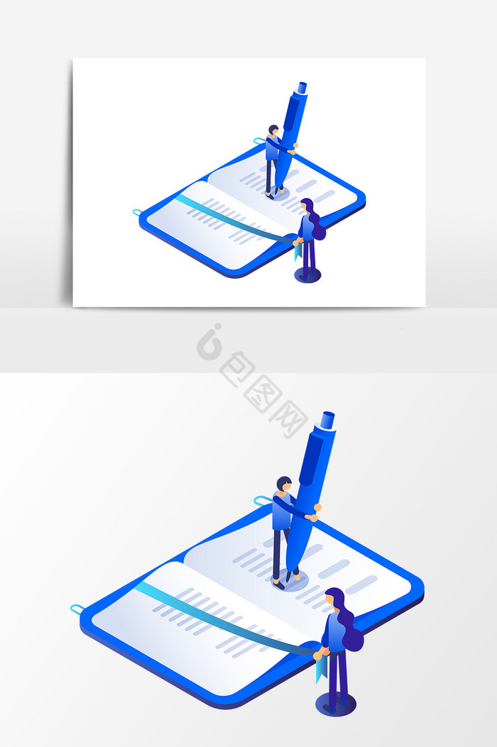 写字卡通图片-写字卡通素材免费下载-包图网