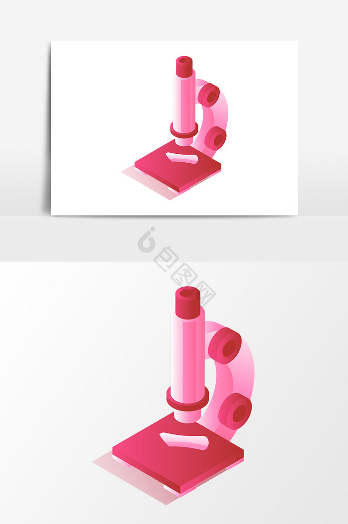 卡通显微镜图片-卡通显微镜素材免费下载-包图网