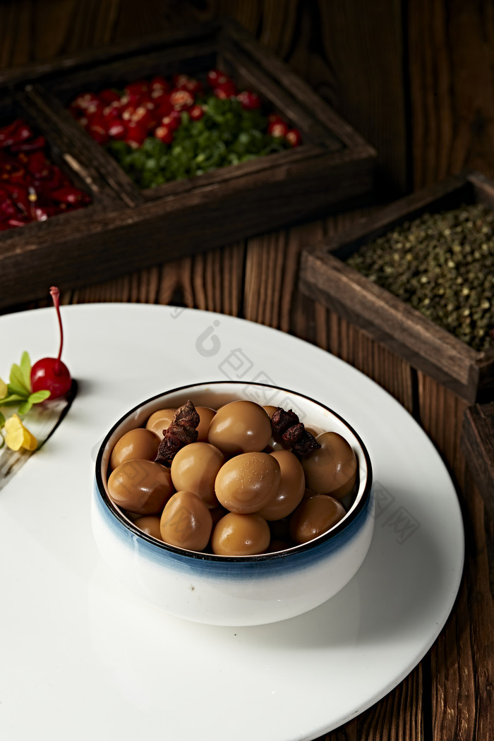 卤味鹌鹑蛋图片-包图网企业站