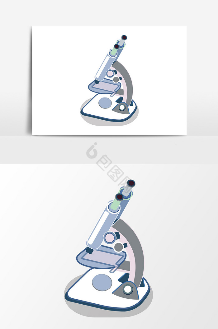 卡通显微镜图片-卡通显微镜素材免费下载-包图网