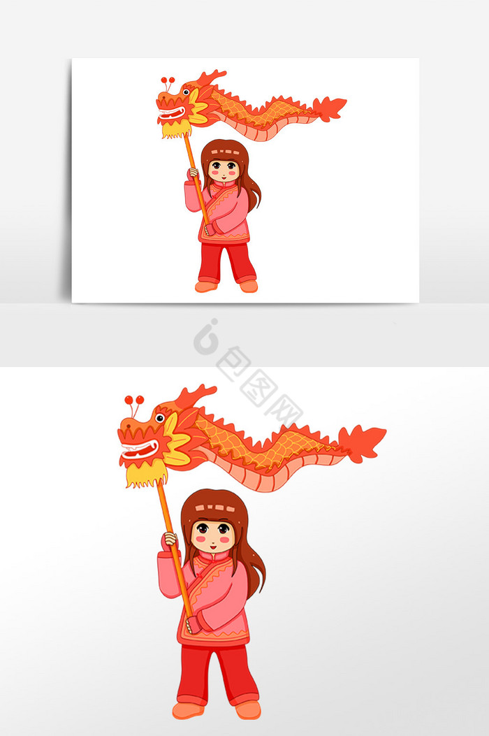 舞龙灯图片-舞龙灯素材免费下载-包图网