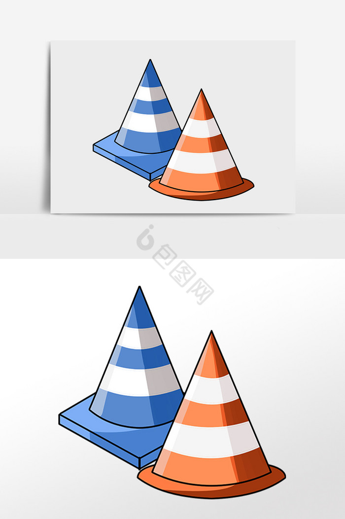 路障图片-路障素材免费下载-包图网