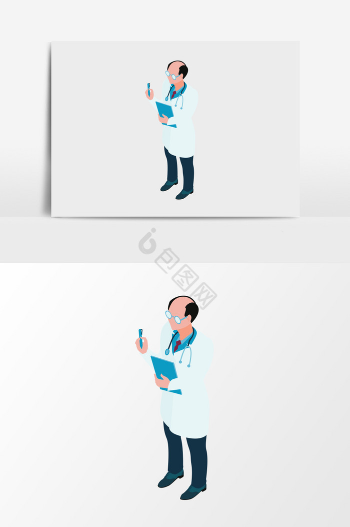 卡通科研人员图片-卡通科研人员素材免费下载-包图网