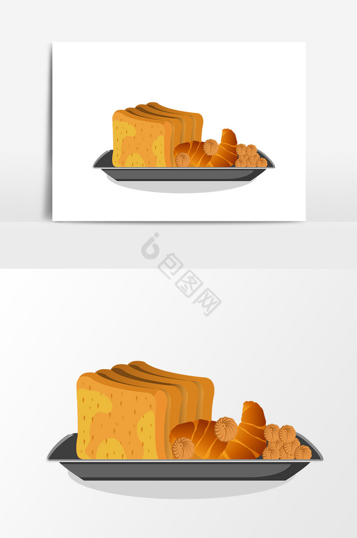 卡通面包图片-卡通面包素材免费下载-包图网