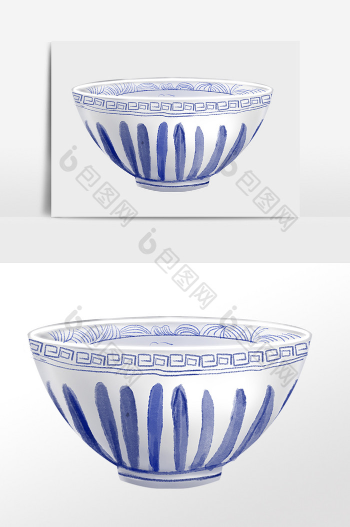 瓷碗png下载-包图网