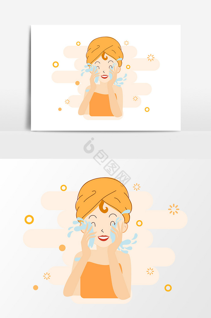洗脸图片-洗脸素材免费下载-包图网