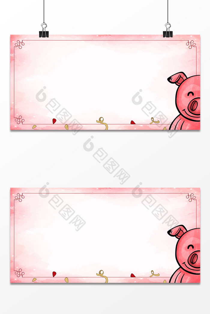 猪年春节模板-包图网