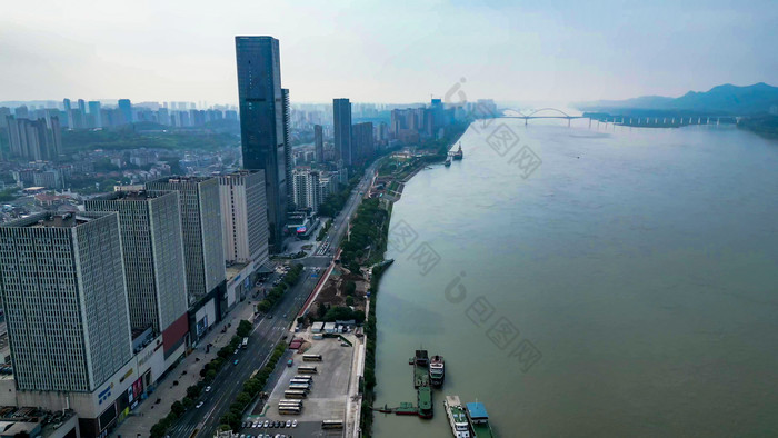 湖北宜昌城市交通高楼建筑图片-包图网企业站