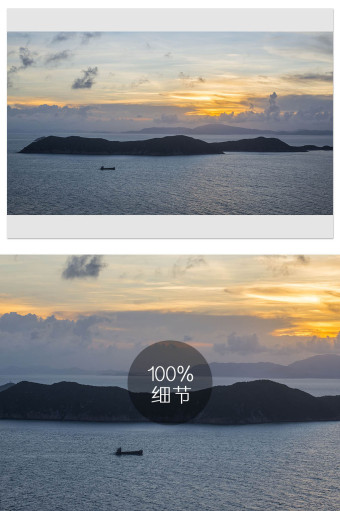 孤舟驶过茫茫大海摄影图1024*1540图片素材免费下载-编号1223606-潮点视频