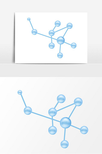 矢量分子元素设计元素2000*2000图片素材免费下载-编号221308-潮点视频