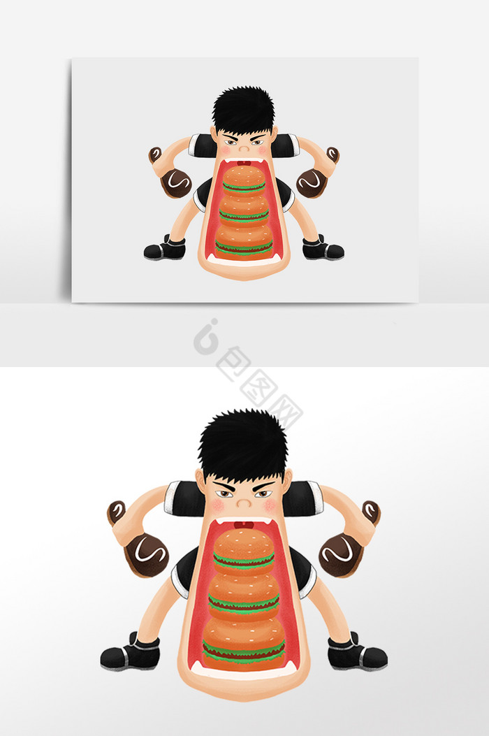 暴饮暴食图片-暴饮暴食素材免费下载-包图网