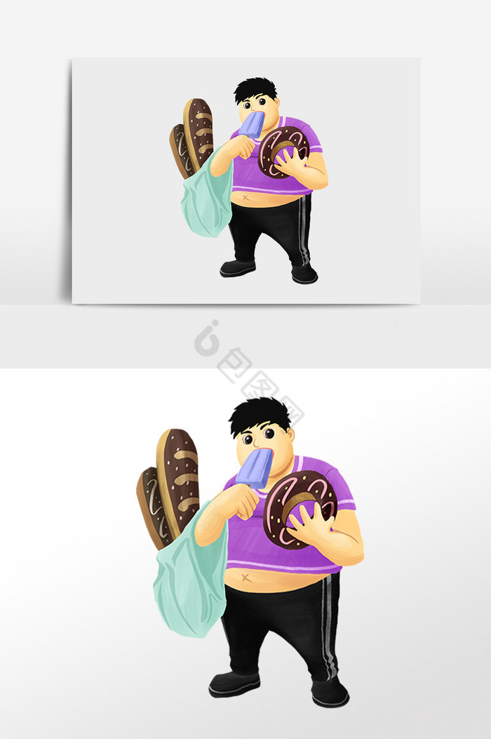 暴饮暴食图片-暴饮暴食素材免费下载-包图网