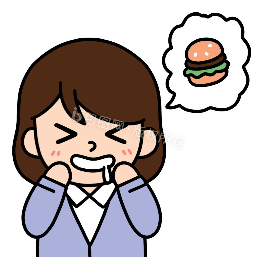 想吃表情包-想吃表情包模板图片-包图网