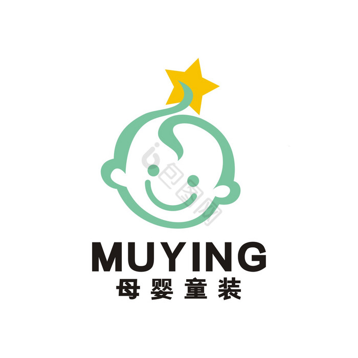 童装logo图片-童装logo素材免费下载-包图网