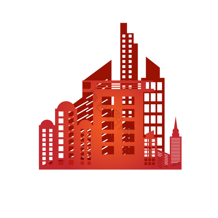 城市建筑群图片-城市建筑群素材免费下载-包图网