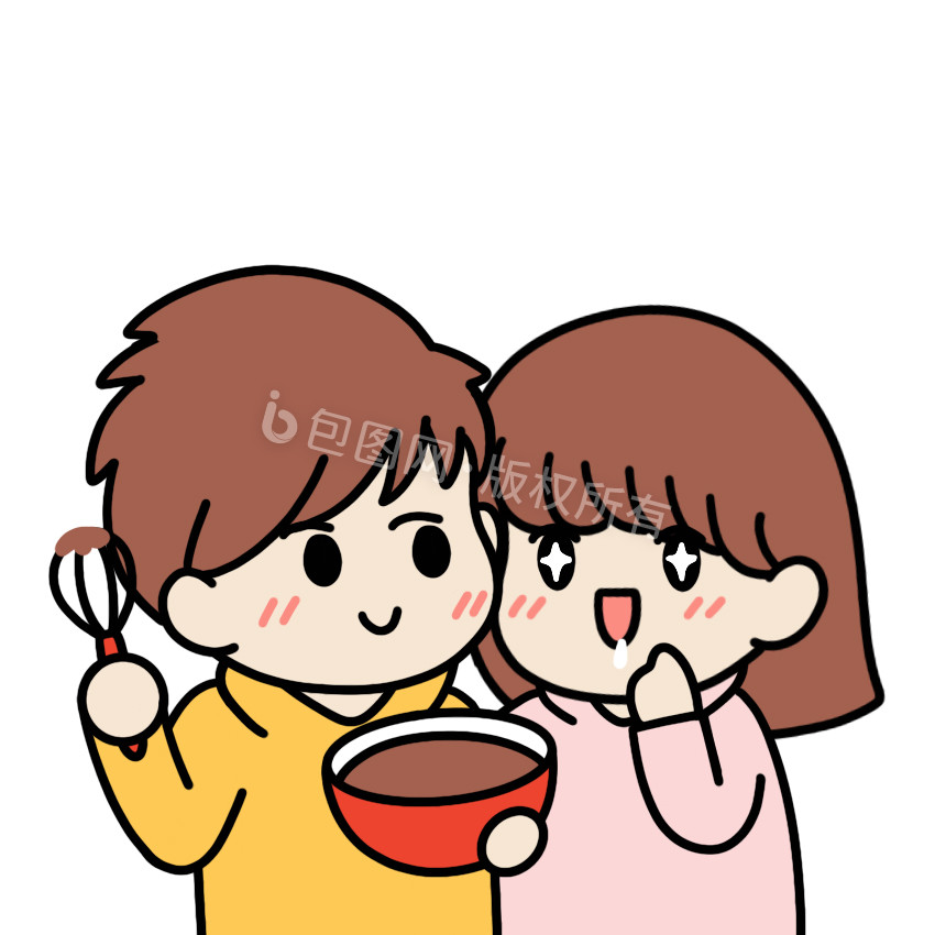 情侣表情包14gif动图下载-包图网