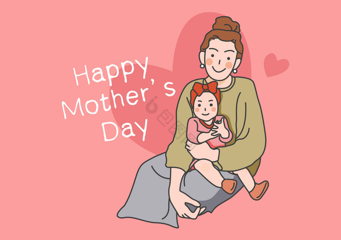 母亲节png下载-包图网