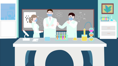 卡通实验室图片-卡通实验室素材免费下载-包图网