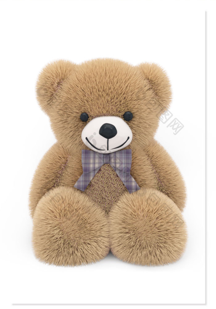 【最新毛绒小熊模型】图片下载-包图网