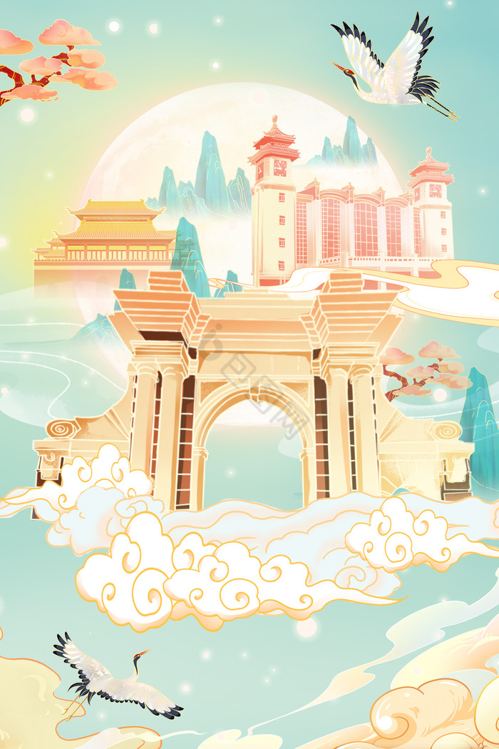 清华大学图片-清华大学素材免费下载-包图网