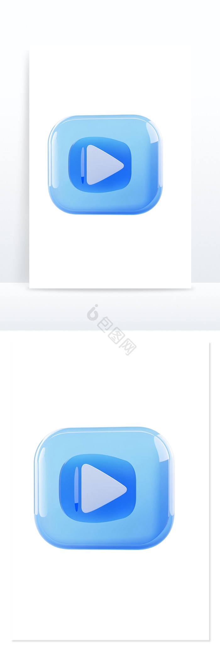 视频图标UI免抠png下载-包图网