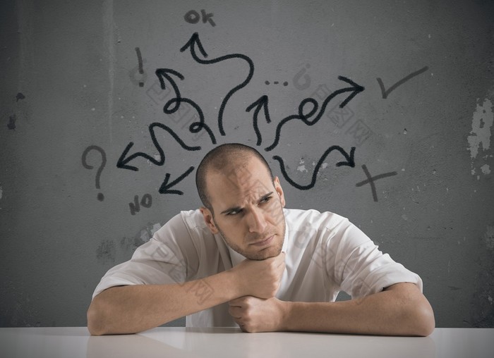 一名商人的选择图片-包图网企业站