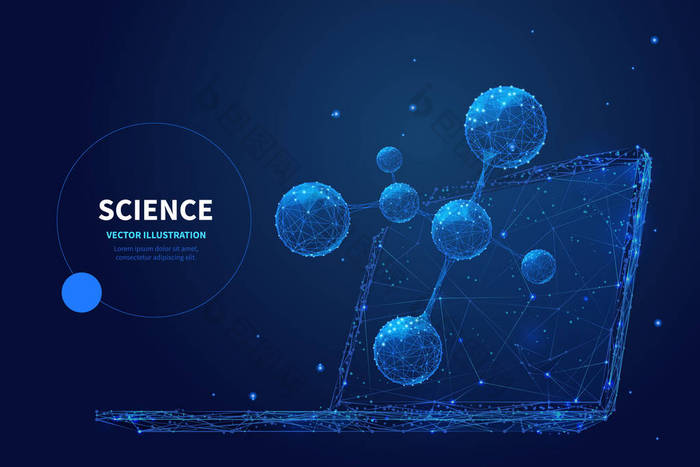 High tech science lo图片-包图网企业站