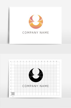 字母u教育行业logo模板-包图网