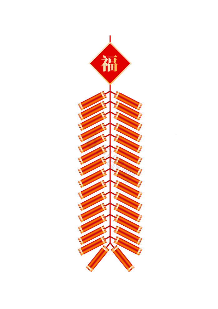 2023新年鞭炮png下载-包图网