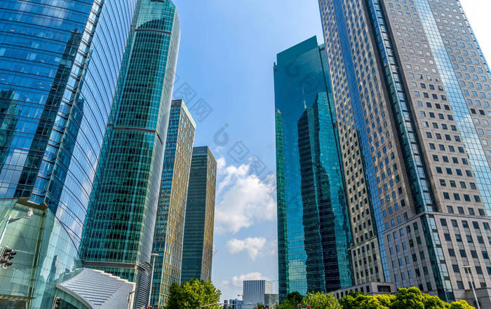 上海陆家嘴金融区摩天大楼图片-包图网企业站