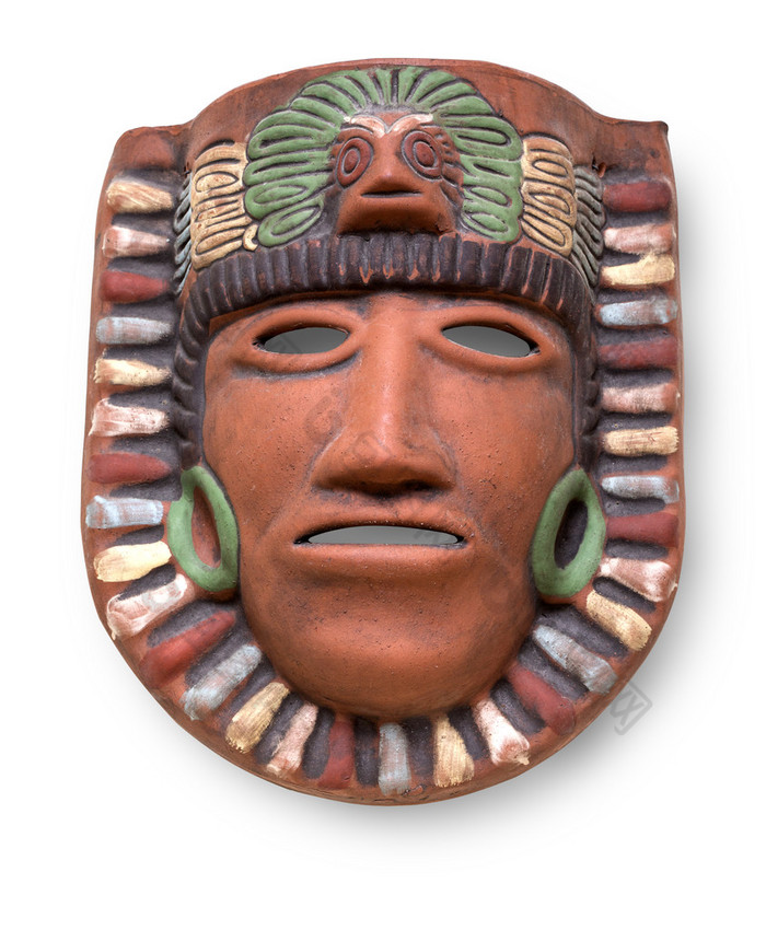 陶瓷彩绘面具-包图企业站