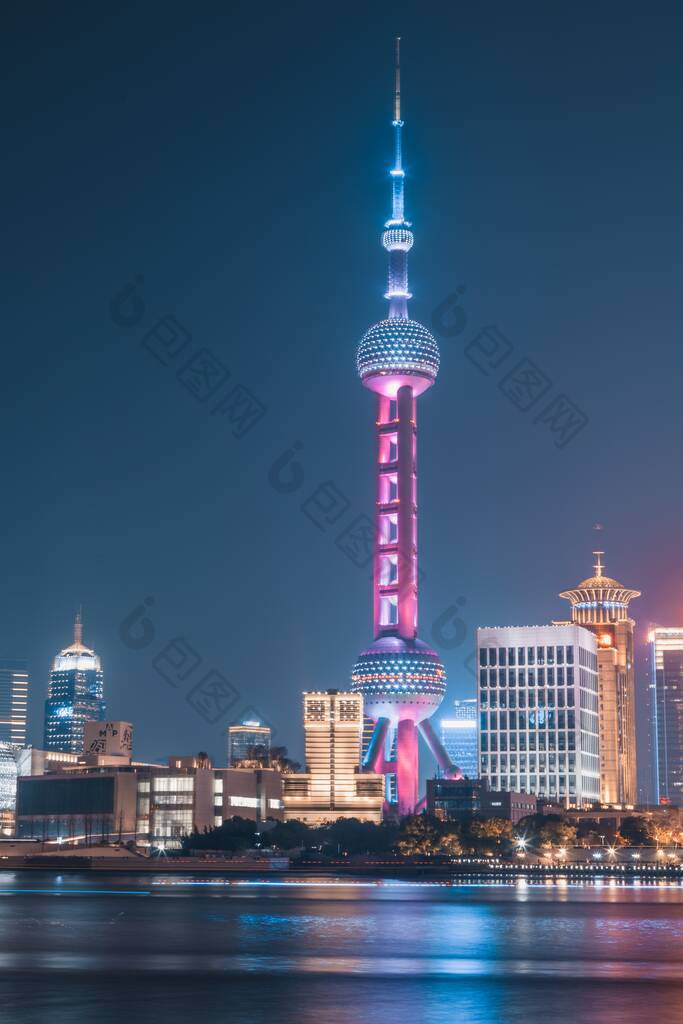 中国上海夜景图片-包图网企业站