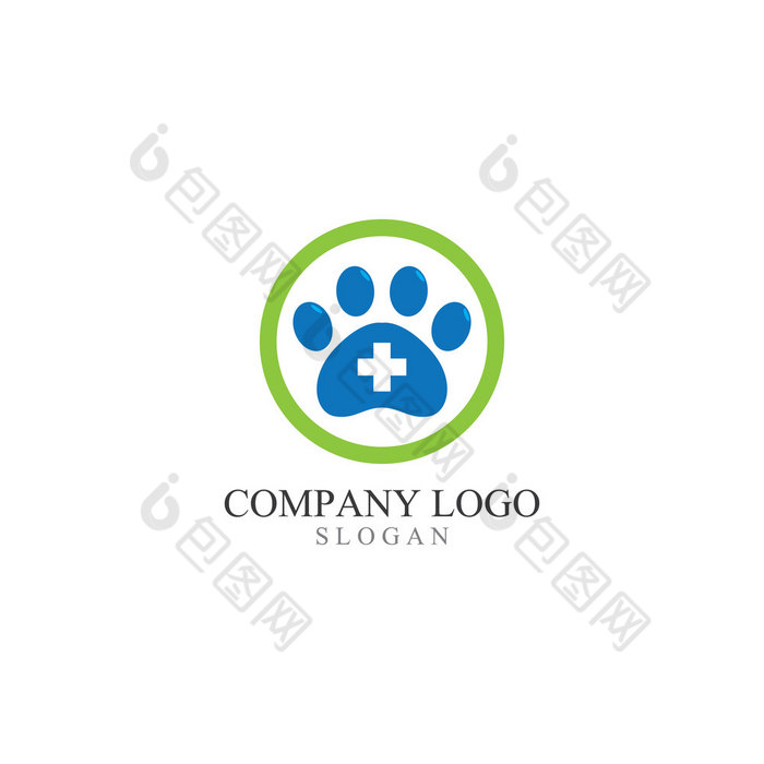 脚打印标志和象征向量png下载-包图网