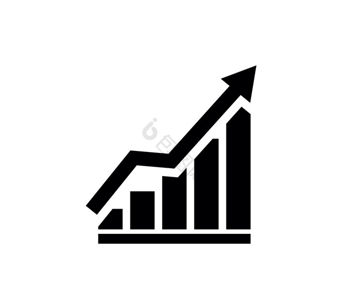图表增长箭头图片-图表增长箭头素材免费下载-包图网