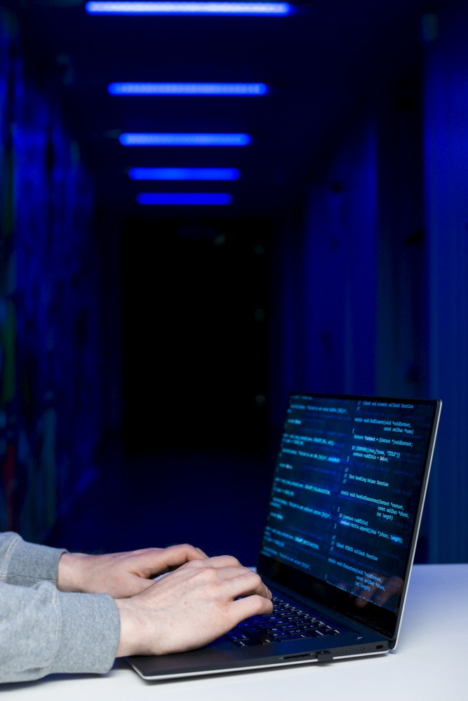 黑客插画图片-包图网