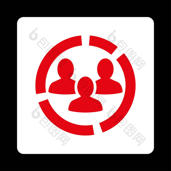 人口统计学图图标图片-包图网企业站