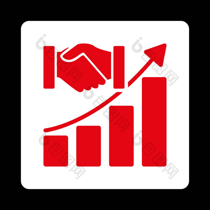 收购增长图标图片-包图网企业站