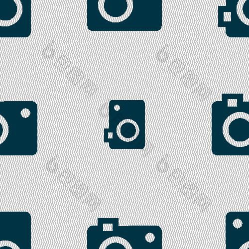 相机图标标志无缝的模式几何纹理向量png下载-包图网