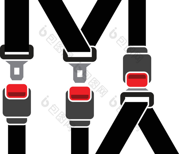 安全安全带图标对角直行png下载-包图网