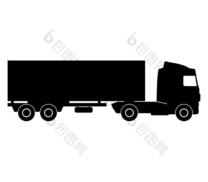 卡车图标png下载-包图网