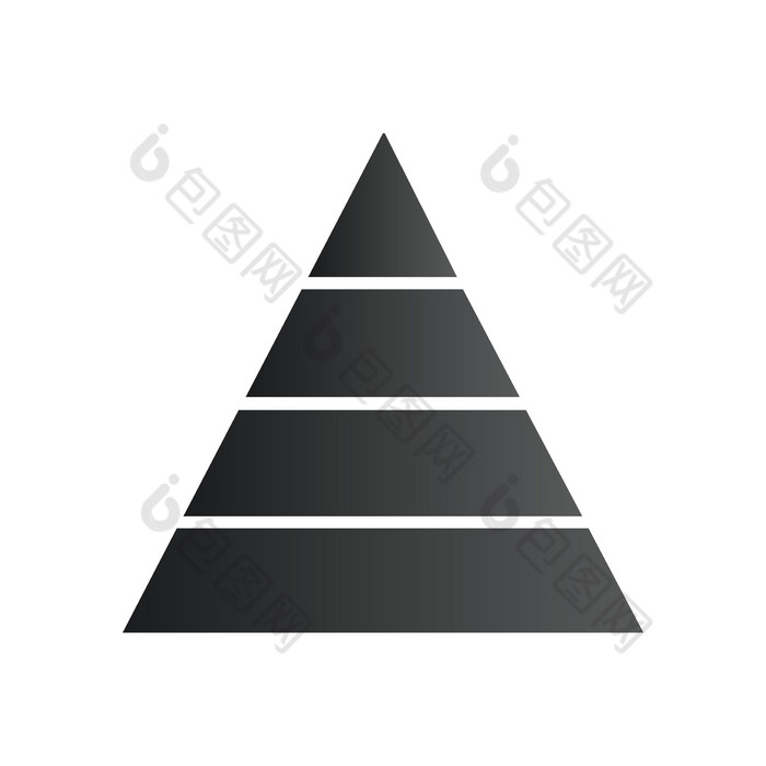 金字塔信息图表三角形图表图计划图步骤选项png下载-包图网